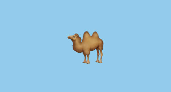 🐫 Two-Hump Camel Emoji on Facebook 4.0