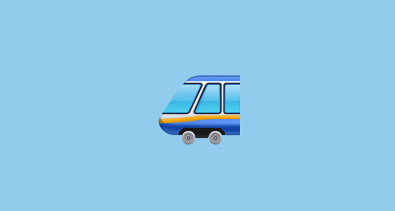 🚄 High-Speed Train Emoji on Facebook 4.0
