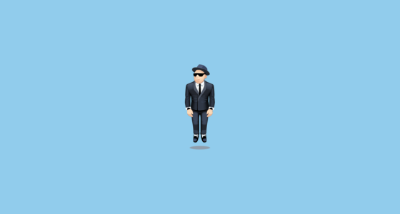 🕴🏻 Person in Suit Levitating: Light Skin Tone Emoji on Facebook 4.0