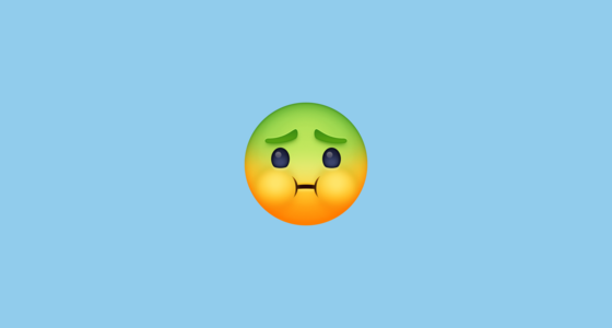 🤢 Cara De Náuseas Emoji on Facebook 4.0