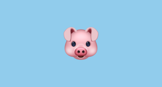 🐷 Cara De Cerdo Emoji on Facebook 4.0