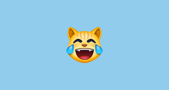 😹 Gato Llorando De Risa Emoji on Facebook 13.1