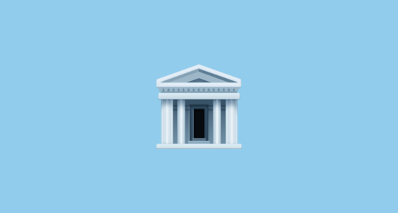 🏛️ Classical Building Emoji on Facebook 13.1