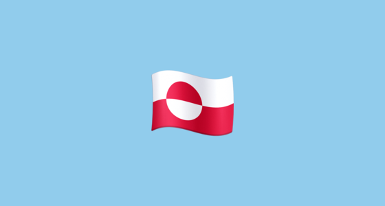 🇬🇱 Flag: Grønland Emoji on Facebook 13.1