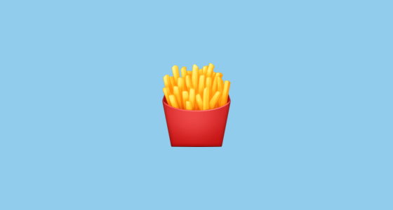 🍟 Batata Frita Emoji on Facebook 13.1