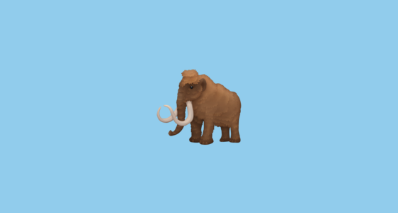 🦣 Mamut Emoji on Facebook 13.1