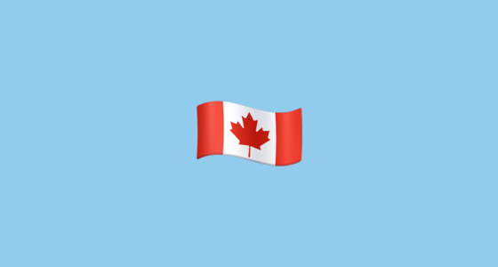🇨🇦 Bandeira: Canadá Emoji on Facebook 13.0