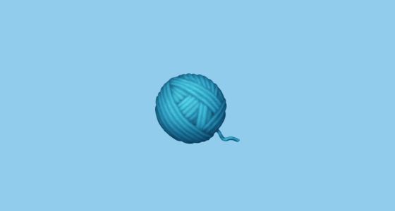 🧶 Yarn Emoji on Facebook 13.0