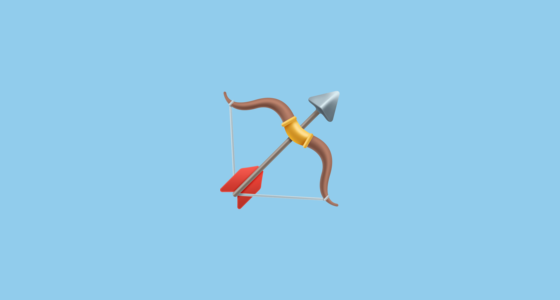 🏹 Pijl En Boog Emoji on Facebook 14.0