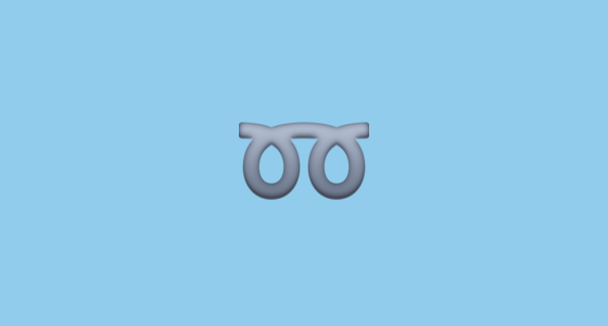 ➿ Double Curly Loop Emoji on Facebook 14.0