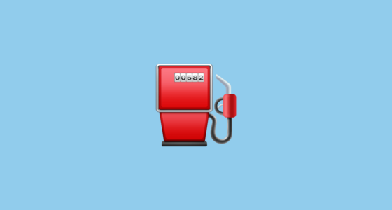 ⛽ Fuel Pump Emoji on Facebook 14.0