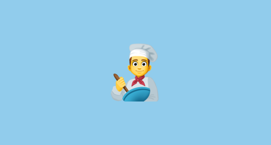 👨‍🍳 Cuoco Emoji on Facebook 14.0
