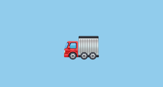 🚛 Articulated Lorry Emoji on Facebook 15.0