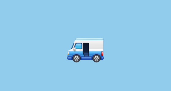 🚚 Delivery Truck Emoji on Facebook 15.0