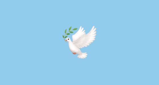 🕊️ Dove Emoji on Facebook 15.0