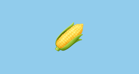 🌽 Ear of Corn Emoji on Facebook 15.0