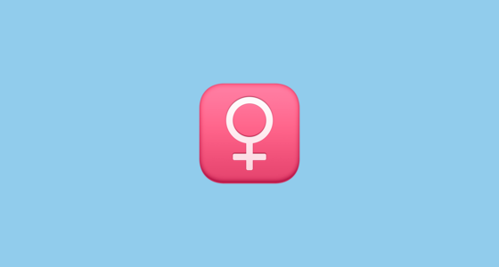 ♀️ Female Sign Emoji on Facebook 15.0