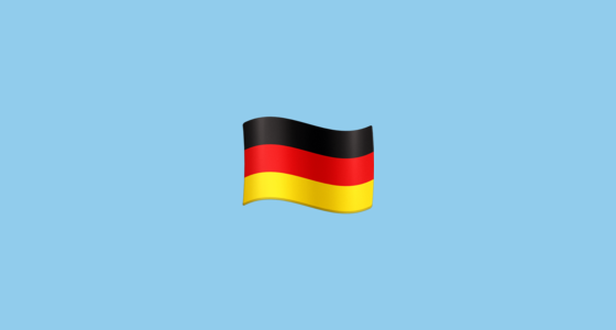 🇩🇪 Flag: Germany Emoji on Facebook 15.0