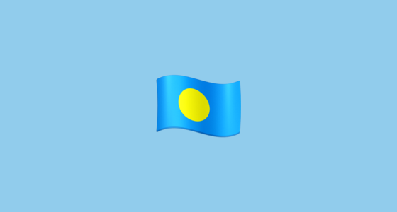 🇵🇼 Flag: Palau Emoji on Facebook 15.0