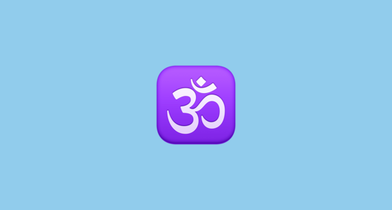 🕉️ Om Emoji on Facebook 15.0