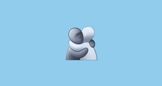 🫂 People Hugging Emoji on Facebook 15.0