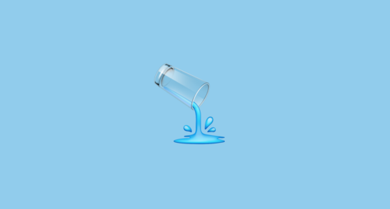 🫗 Pouring Liquid Emoji on Facebook 15.0
