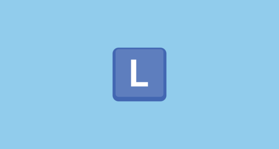 Regional Indicator Symbol Letter L Emoji on Facebook 15.0