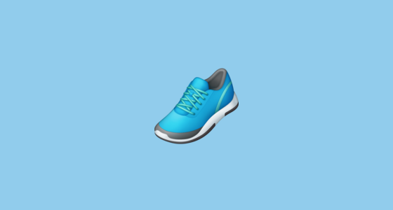 👟 Running Shoe Emoji on Facebook 15.0