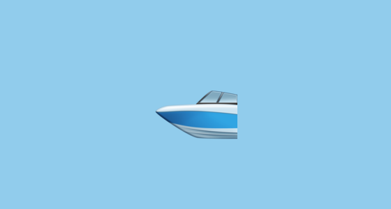 🚤 Speedboat Emoji on Facebook 15.0