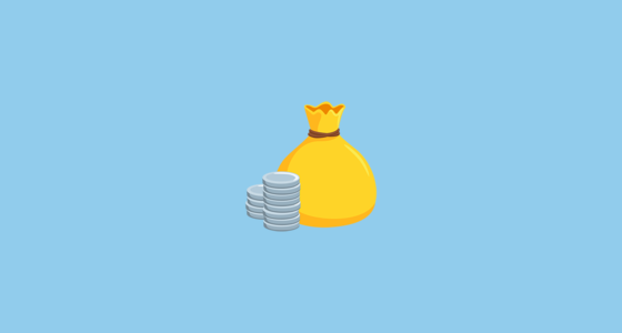 💰 Geldsack Emoji on Messenger 1.0