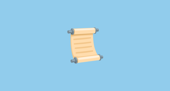 📜 Parchemin Emoji on Messenger 1.0