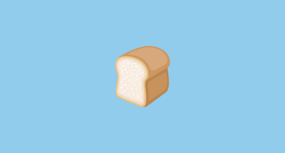 🍞 Pane In Cassetta Emoji on Facebook 2.0