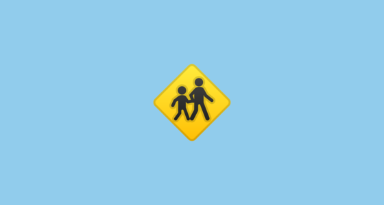🚸 Children Crossing Emoji on Google Noto Color Emoji Android 8.0