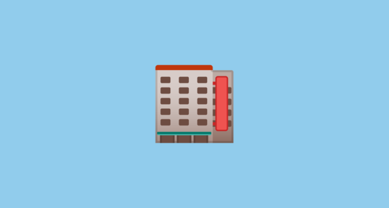 🏬 Department Store Emoji on Google Noto Color Emoji Android 8.0