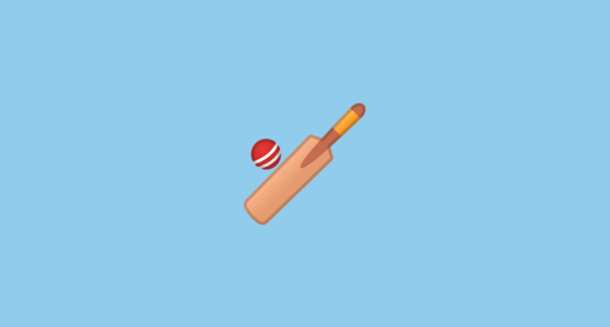🏏 Cricket Game Emoji on Google Noto Color Emoji Android 8.1