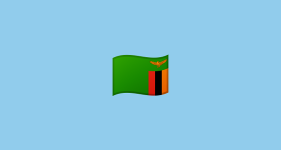 🇿🇲 Bandera: Zambia Emoji on Google Noto Color Emoji Android 8.1