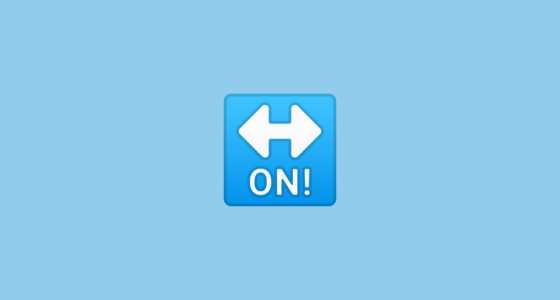 🔛 On! Arrow Emoji on Google Noto Color Emoji Android 8.1