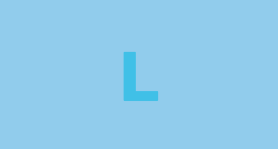 Regional Indicator Symbol Letter L Emoji on Google Noto Color Emoji ...