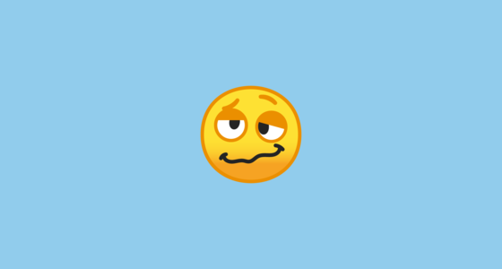 🥴 Woozy Face Emoji on Google Noto Color Emoji Android 9.0