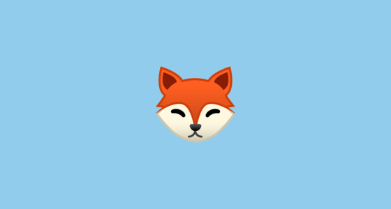 🦊 Fox Emoji on Google Noto Color Emoji Android 9.0