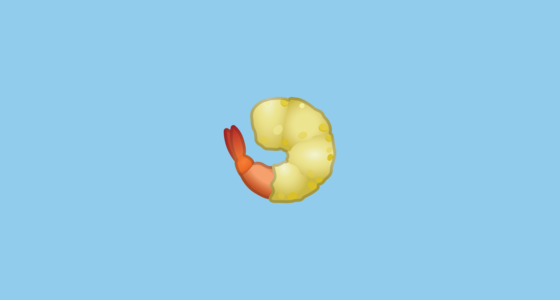 🍤 Gamba Frita Emoji on Google Noto Color Emoji Android 9.0