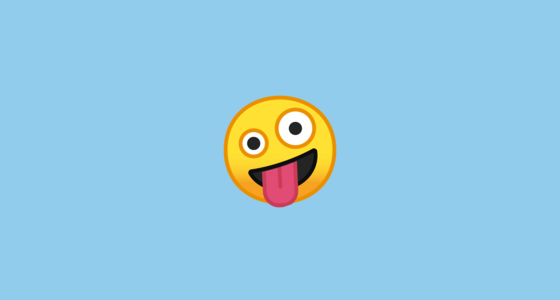 🤪 Zany Face Emoji on Google Noto Color Emoji Android 10.0