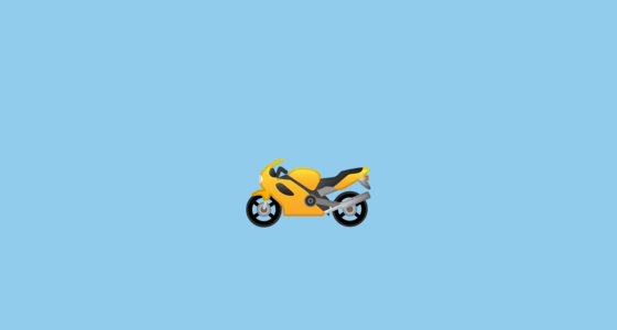 🏍️ Moto Emoji on Google Noto Color Emoji Android 10.0