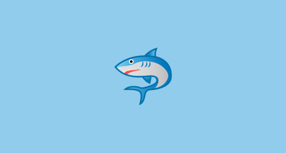 🦈 Hai Emoji on Google Noto Color Emoji Android 10.0