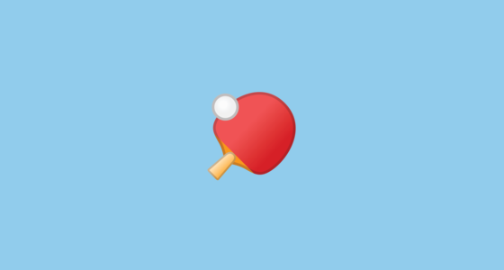 🏓 Tenis De Mesa Emoji on Google Noto Color Emoji Android 10.0
