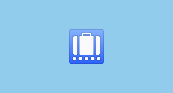 🛄 Baggage Claim Emoji on Google Noto Color Emoji Android 11.0