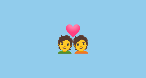 💑 Pareja Enamorada Emoji on Google Noto Color Emoji Android 11.0