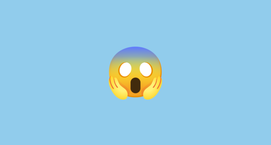 😱 Visage Qui Hurle De Peur Emoji on Google Noto Color Emoji Android 11.0