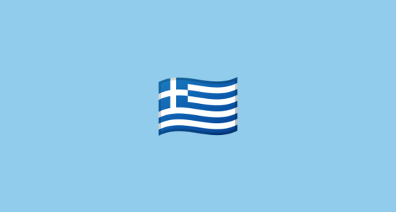 🇬🇷 Flag: Greece Emoji on Google Noto Color Emoji Android 11.0