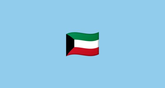 🇰🇼 Bandeira: Kuwait Emoji on Google Noto Color Emoji Android 11.0